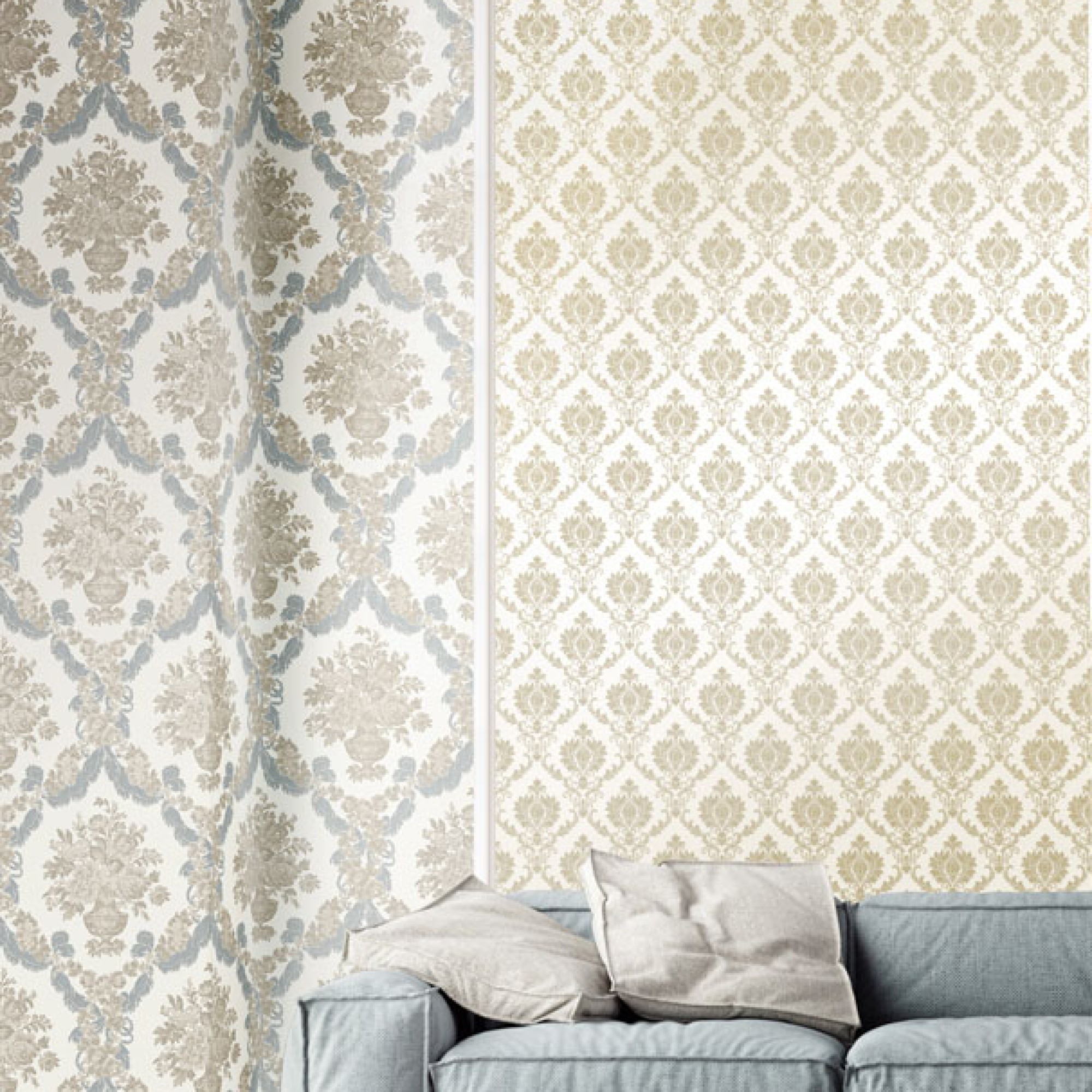 Trendy Wall Design Ideas: Mix and Match Your Wallpaper!