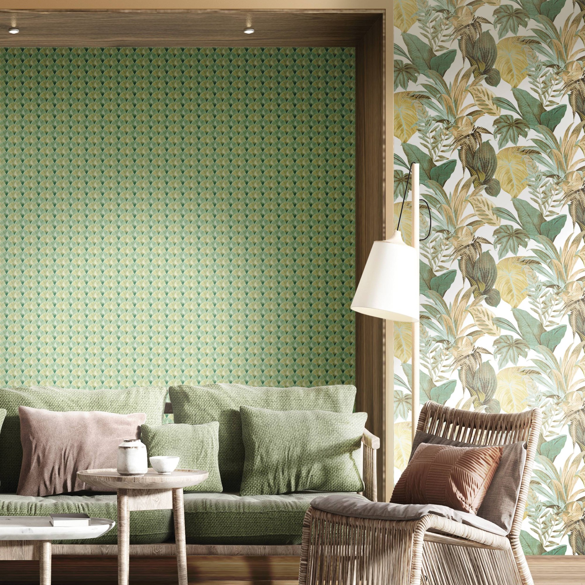 Trendy Wall Design Ideas: Mix and Match Your Wallpaper!