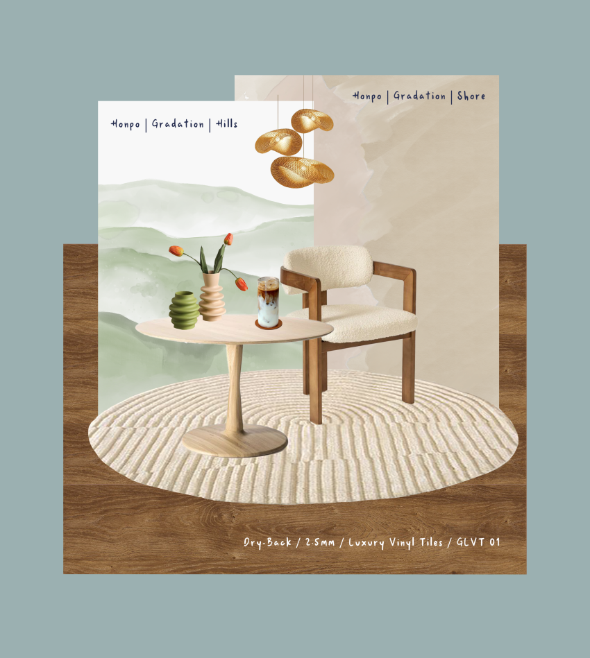 Creating A Stunning Look with Gradient Wallpaper for Cafes