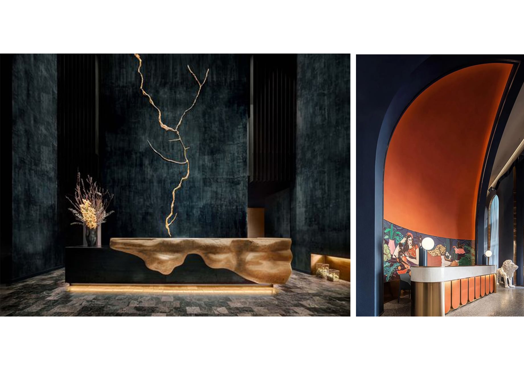 Wallpaper Designs for a Memorable Lobby Experience