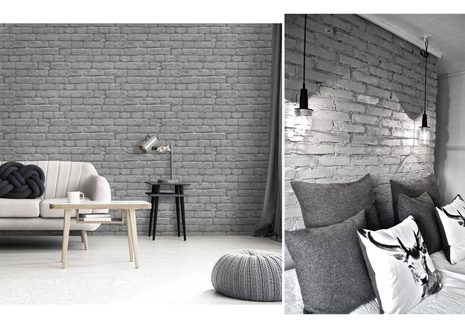 Brick Wallpaper Designs to Spice Up Your HDB More Charming
