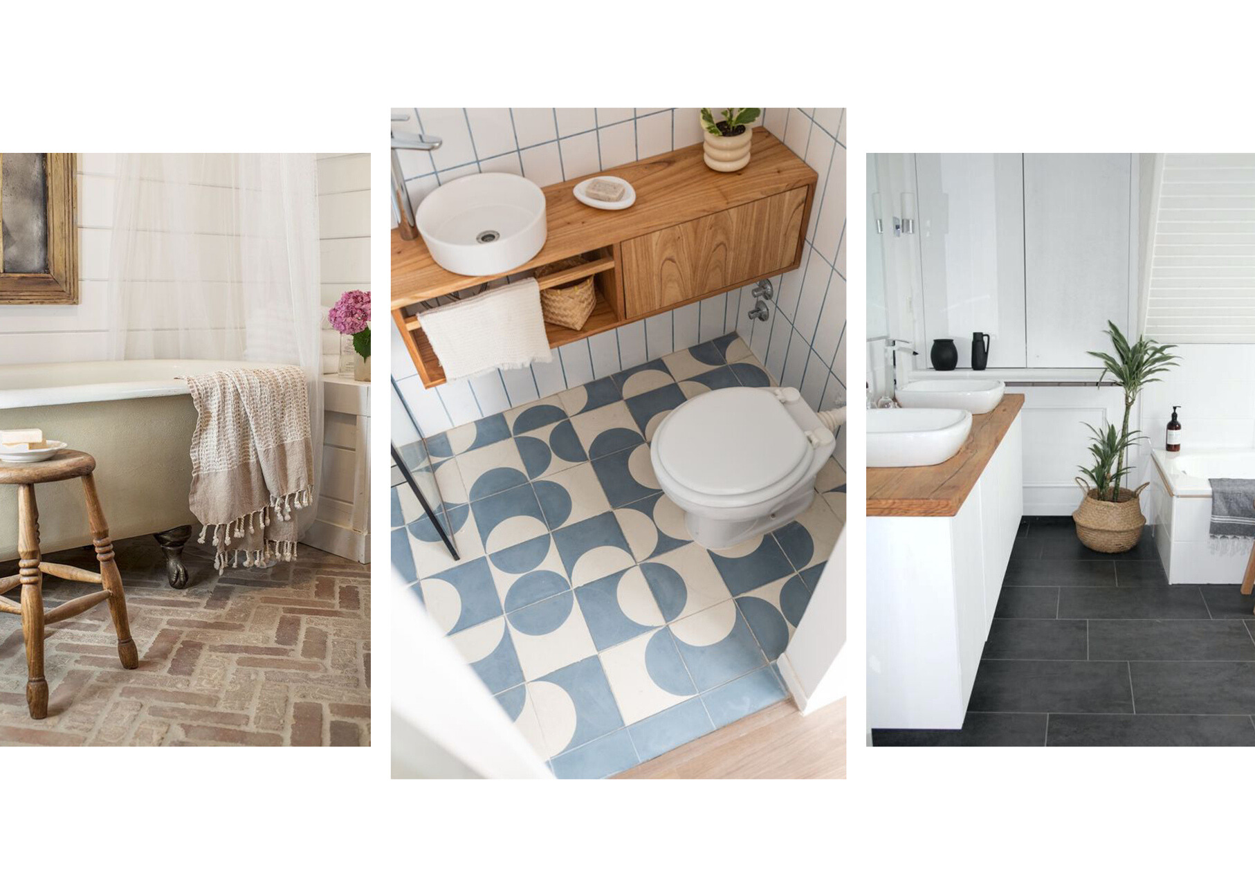 Splash-Proof Style: Exploring the Best Bathroom Flooring Options