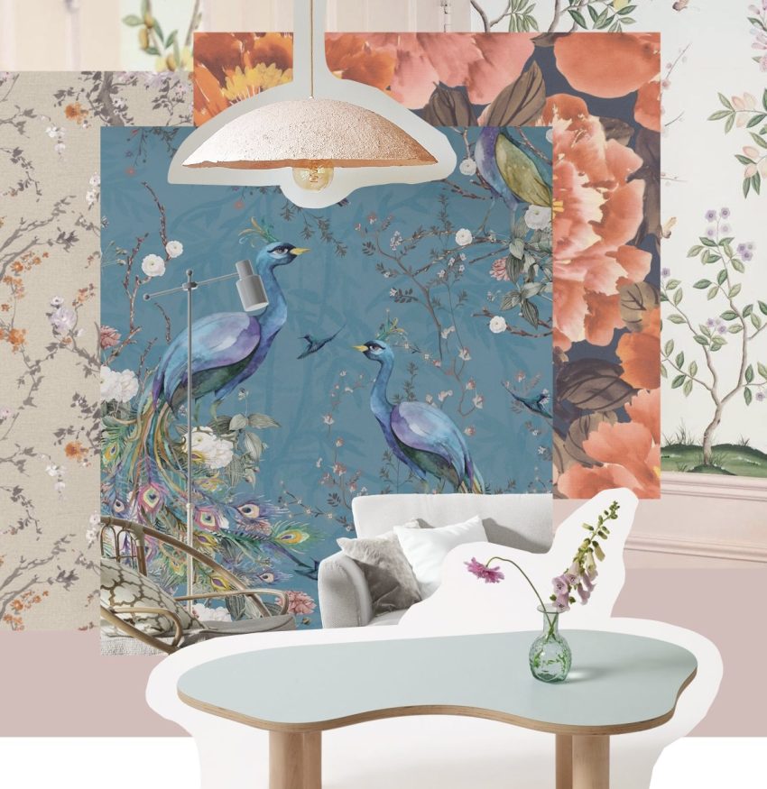 5 Floral Interior Design Ideas to Realize Your Fantasy World