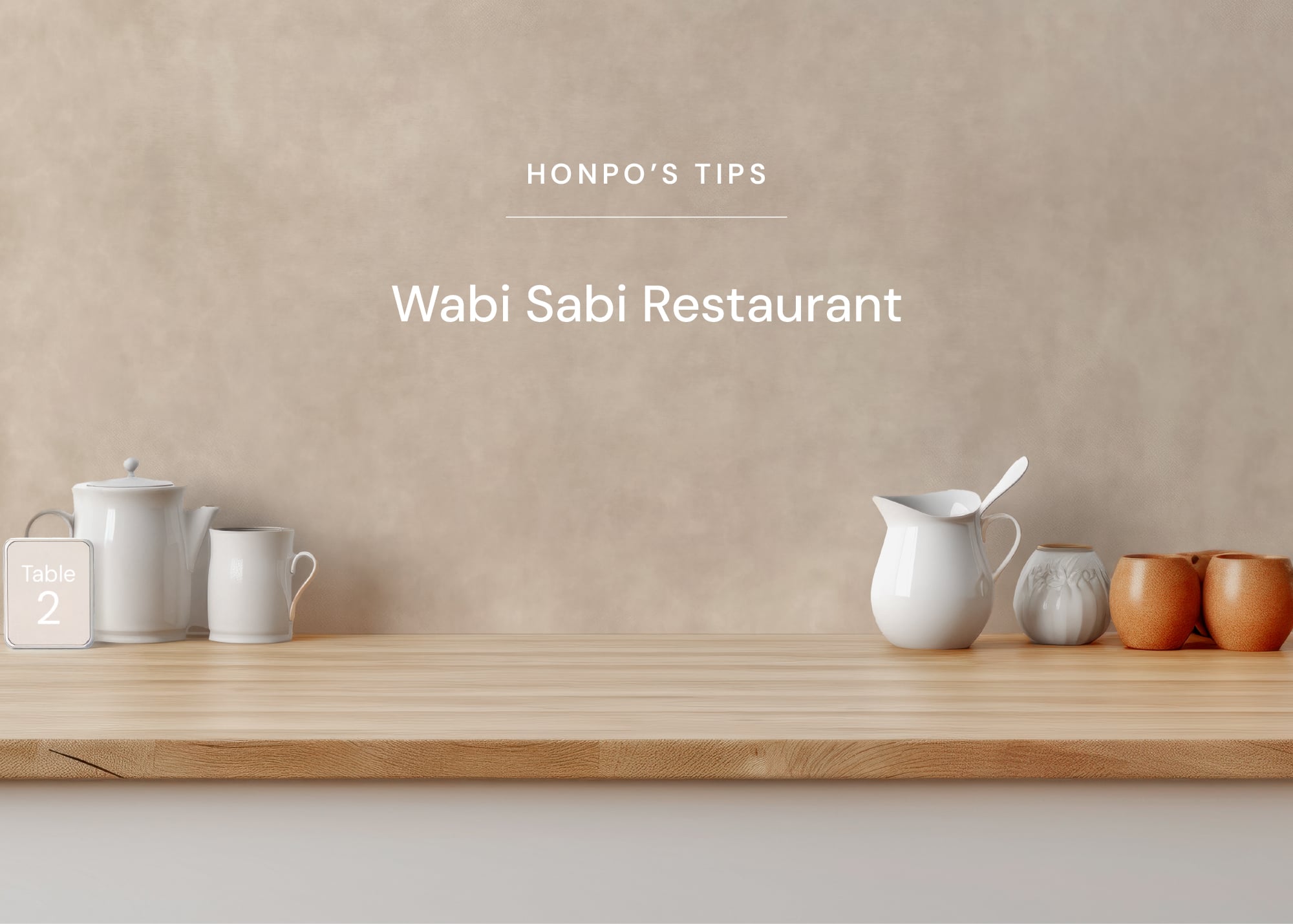 5 Guide to Wabi-Sabi Restaurant with Japanese Authenticity